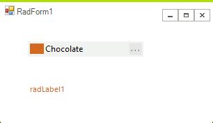 Getting Started Winforms Colorbox Control Telerik Ui For Winforms
