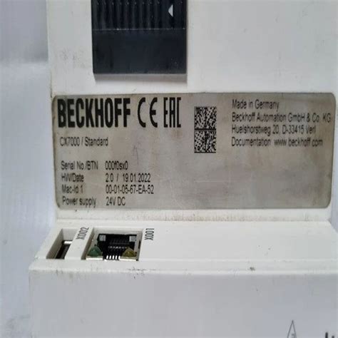 Beckhoff Cx7000 Plc Module Ethercat At ₹ 1100 Piece In Bhavnagar Id 2854790582897