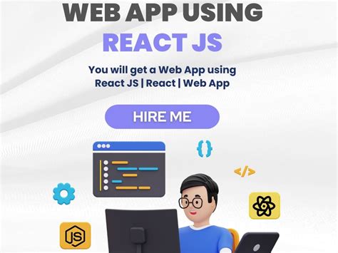 a web app using react js react web app upwork