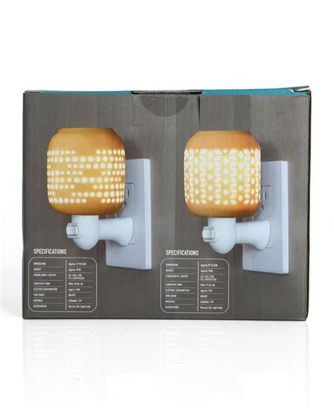 Bluzen Ceramic Plug In Diffuser Set 2 Pieces And Reviews Personal Care