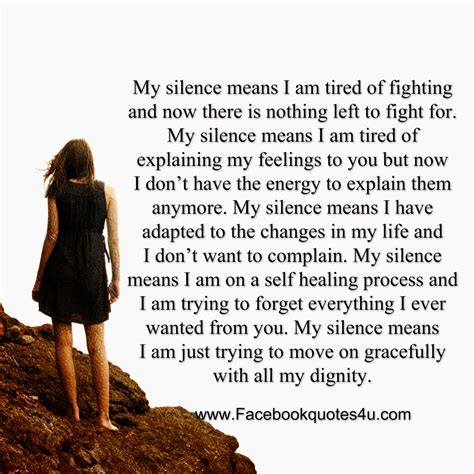 My Silence Quotes Quotesgram