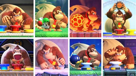 Mario Vs Donkey Kong Switch All Bosses Cutscenes No Damage