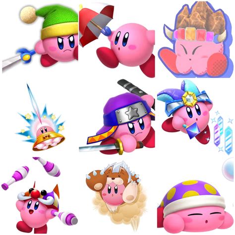 9 Core Types Sterotype As Kirby Powers Lazy Edit R Enneagram