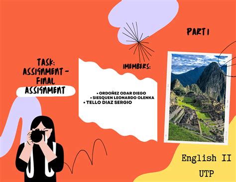 Week 17 Final Assignment Part I Part I English Ii Utp Task Assignment Final Assignment