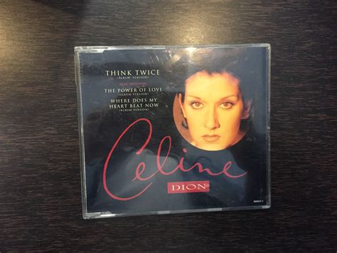 Cd Celine Dion Think Twice