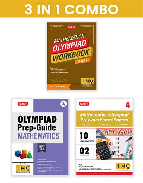 International Mathematics Olympiad Imo Workbook Prep Guide And Previous Years Papers Pyqs