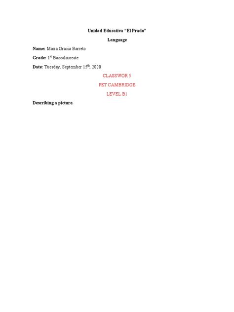 Classwork 5 Ingles Mgb1 Pdf