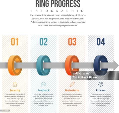Ring Progress Infographic High Res Vector Graphic Getty Images
