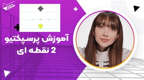 آموزش رسم پرسپکتیو ۲ نقطه ای Two Point Perspective Tutorial Youtube