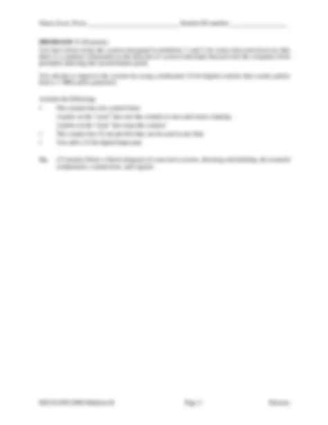 Midterm 1 For Microcomputer Interfacing Laboratory El Eng C145m Exams Electrical And