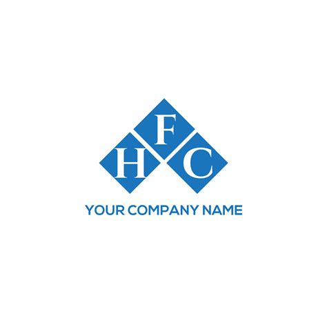 Hfc Letter Logo Design On White Background Hfc Creative Initials