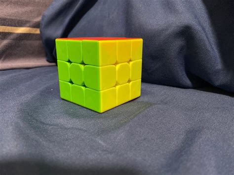 Cny Promo Rubiks Cube Qiyi Stickerless Cube Lubed With Martian