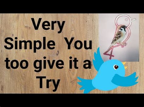 Drawing A Bird With Numbers Step By Step Easy Drawing Aibel S Art Academy YouTube