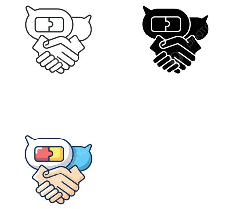 Negotiation Skills Icon Chalk Logotype Negotiation Vector Chalk