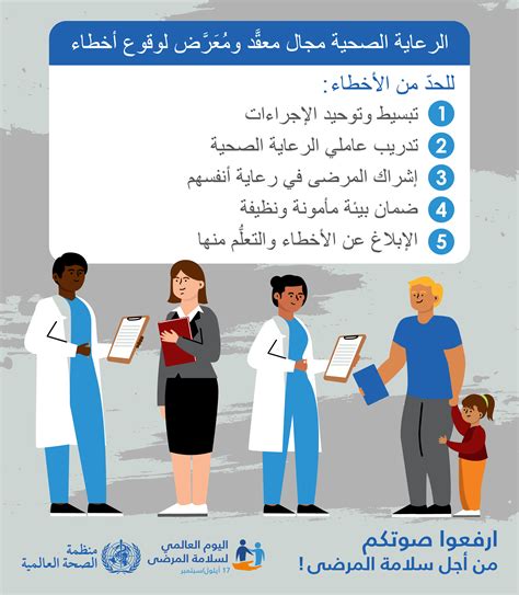 سبب الاحتفال في اليوم العالمي لسلامة المرضى مجلة سيدتي