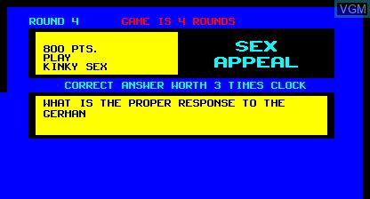 Sex Appeal For MAME The Video Games Museum