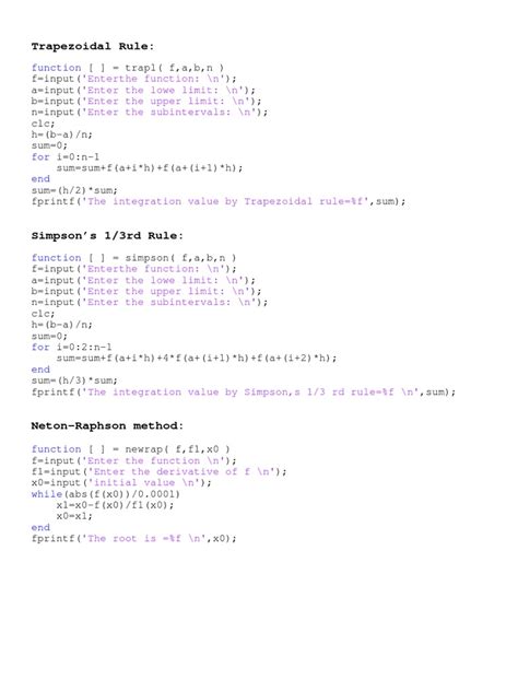 Matlab Program Pdf Pdf