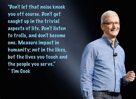 Apple Ceo Tim Cook Speaks During A Commencement Address At The