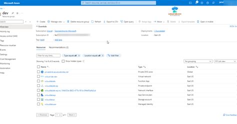 terraform azure function app with private endpoint and storage account