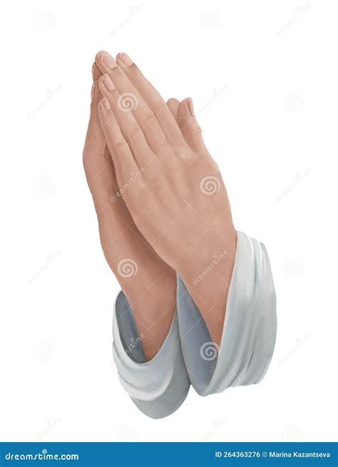 祈祷的手祈祷 祈祷 宗教水彩插图 库存例证 插画 包括有 祈祷 行程 犰狳 人力 大腿 手指 264363276