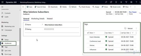 Mailchimp Integration With Microsoft Dynamics 365 Crm Revamp Sales