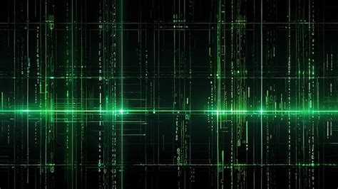 Background Digital Matrix 3 Premium Ai Generated Image