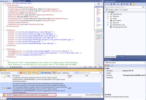 WinUI NET Latest Stable Microsoft WindowsAppSDK Version Does Not Support