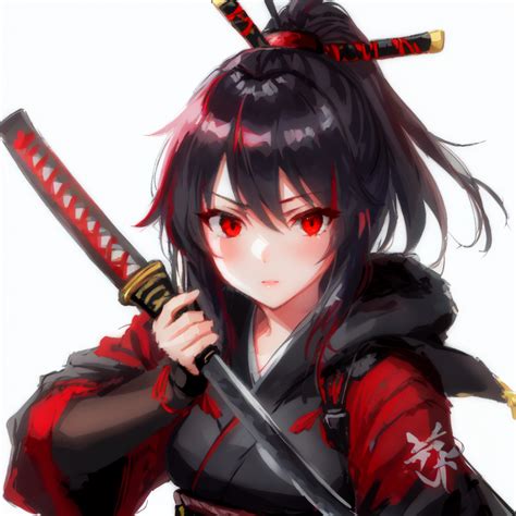 Ai Samurai Girl By Ernmcan On Deviantart