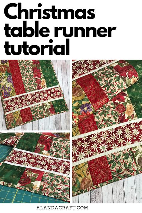 Quilted Christmas Table Runner Tutorial Fast And Easy Quilted Table
