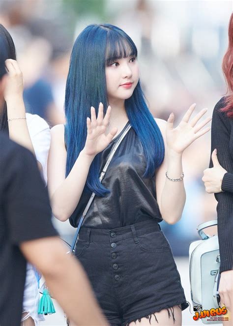 180720 여자친구gfriend 은하 정은비 뮤직뱅크 출근길 4pic By 전바이러스 Dançarina