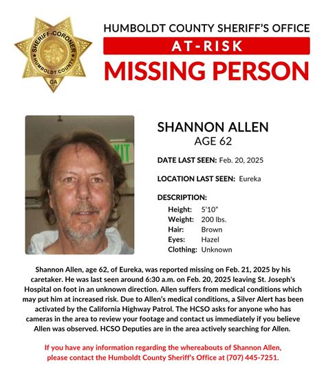 ‼️ Update 222 At 140 Humboldt County Sheriffs Office