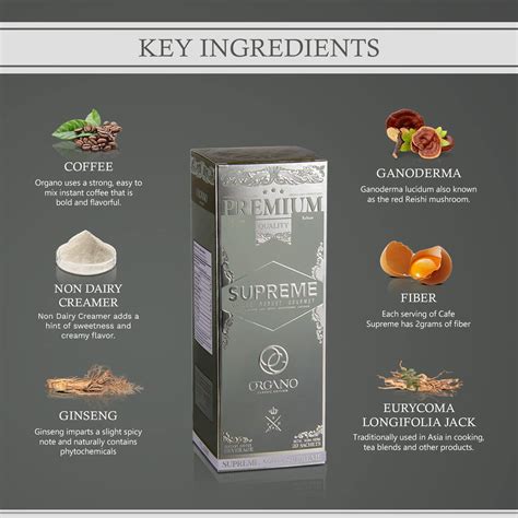 2 Boxes Of Organo Gold Ganoderma Gourmet Café Supreme20 Sachets