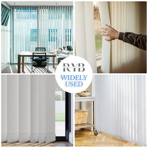 Vertical Blinds Chained Bottom Weights White 89mm