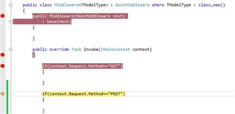Owin Middleware Using C Net