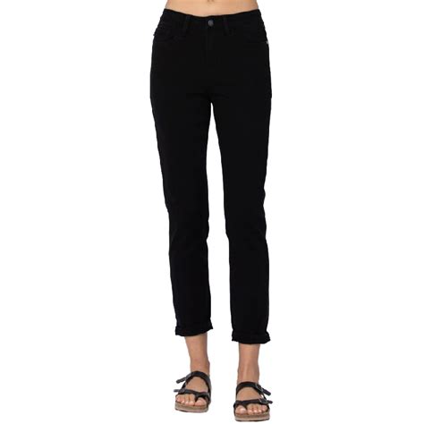 Judy Blue Black 34 Inseam Jean Comfy High Rise Bottoms The Boot Jack