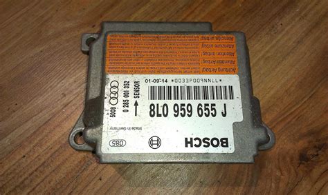 8L0959655J 0285001352 Airbag Crash Sensors Module Audi A3 2001 2 0L