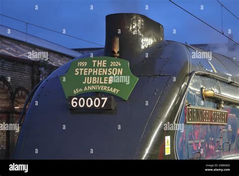 Lner Class A4 Pacific No 60007 Sir Nigel Gresley At Crewe Station After Returning From Carlisle