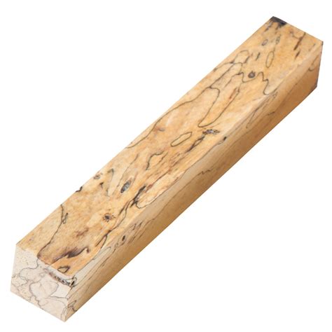 Stabilized Tamarind Spalted 34 In X 34 In X 5 In Pen Blank At Penn