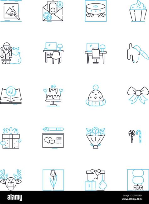 Graphic Compnts Linear Icons Set Vector Raster Font Color Texture Logo Icon Line Vector