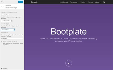 Components Bootplate