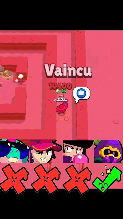 Buzz Vs Bibi Vs Fang Vs Cordelius Brawl Brawlstars Supercell Gaming