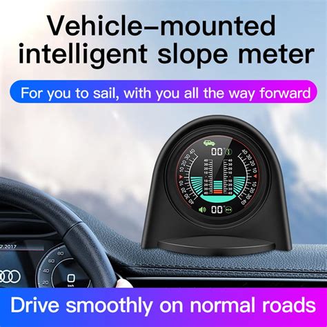Universal Car Digital Inclinometer Gps Slope Meter Level Gauge Tilt Indicator