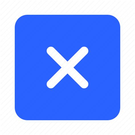 cross delete remove ui icon