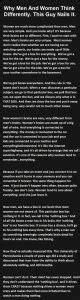 Why Men And Women Think Differently Truth Inside Of You