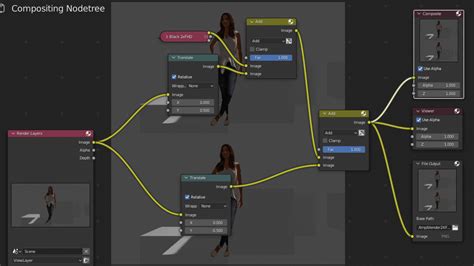 compositing nodes how to have video output different resolution than
