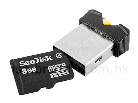 Usb Microsd Hc Card Reader With Easy Eject