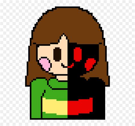 Glitchtale Charahate Chara Animation Pixel Art Blob Hd Png Download