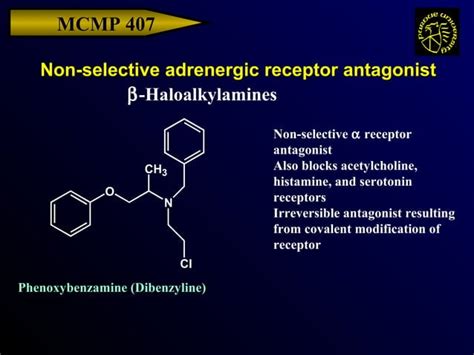 Adrenergic Antagonists Alpha And Beta Blockers Ppt