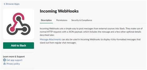 Webhook Slack Piotnet Forms