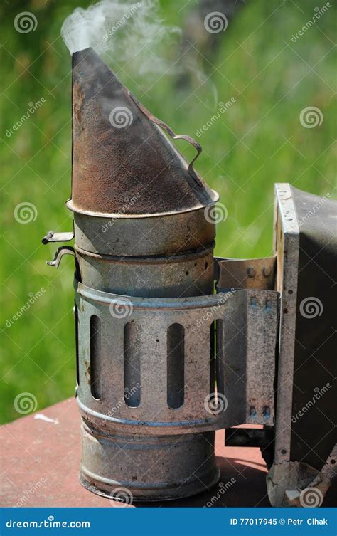 Fumigation Tool Stock Image Image Of Smoke Detail Bees 77017945